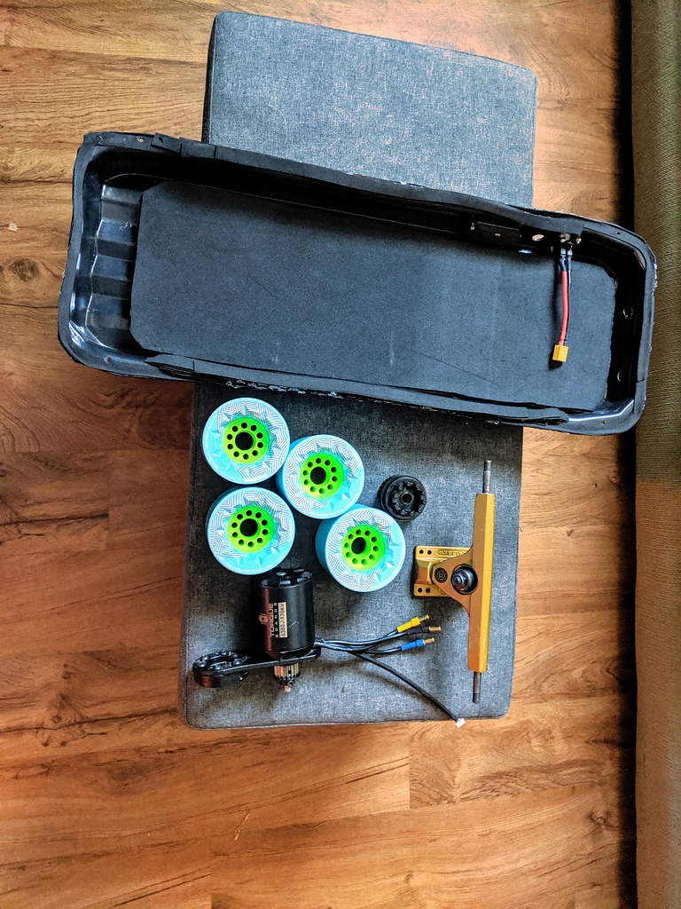 Hybrid 2-1 build single motor - DIY Builds - esk8.news: DIY Electric ...