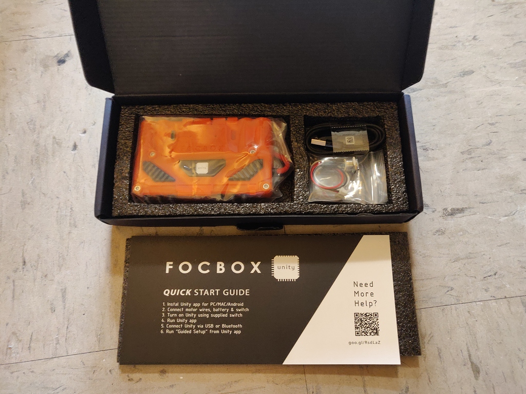 FS: Focbox Unity 350 Shipped - esk8.news: DIY Electric Skateboard Forums