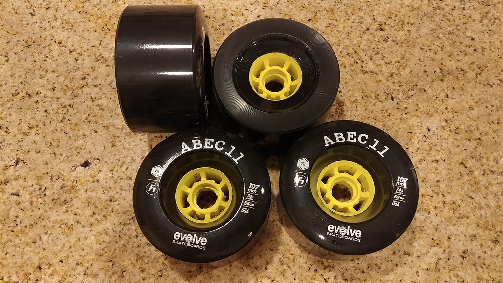 [WTS][USA] new ABEC11 / Evolve F1 {Superfly} wheels [serious] - New ...