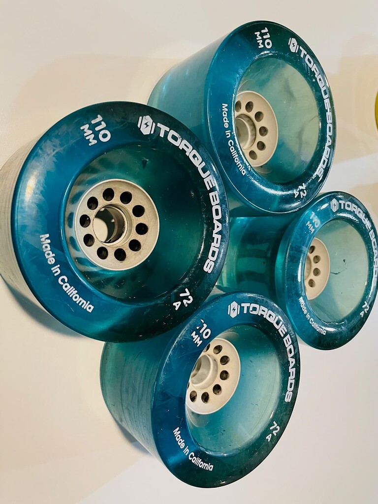 110mm TB Wheels - Like New !!! - Used Parts for Sale - esk8.news: DIY ...