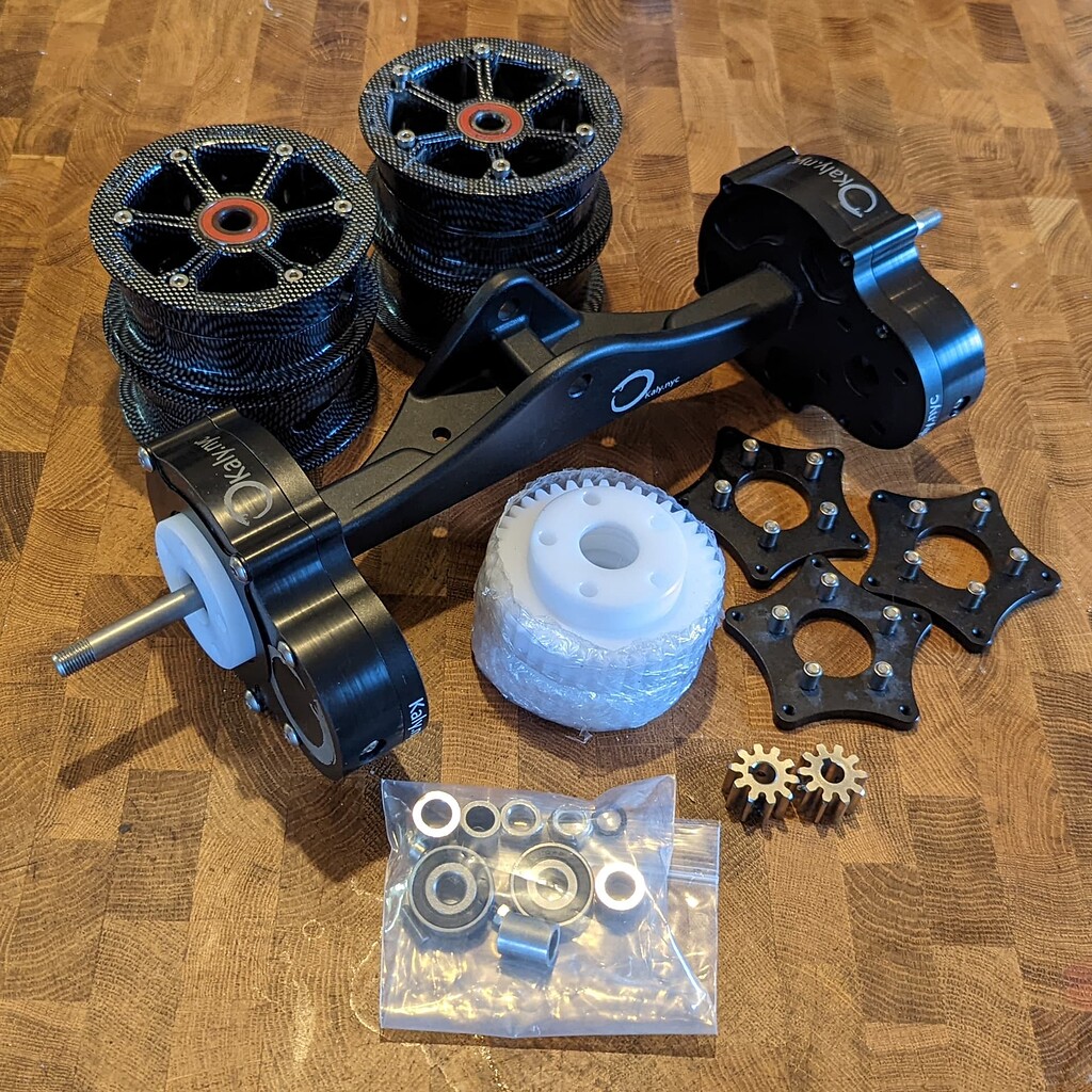 OG Kaly 4:1 Straightcut geardrive kit & Floatwheel hub motor [US] - New ...