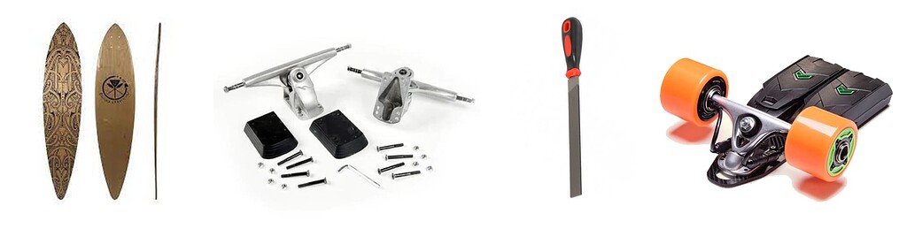 Electrifying "Hamboard" Surf-Training-Trucks for surfy skate feeling ...