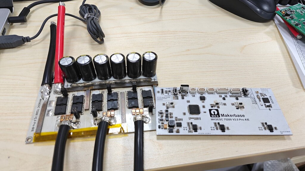 New version 84V/200A VESC motherboard, using INA241! testing! - New ...