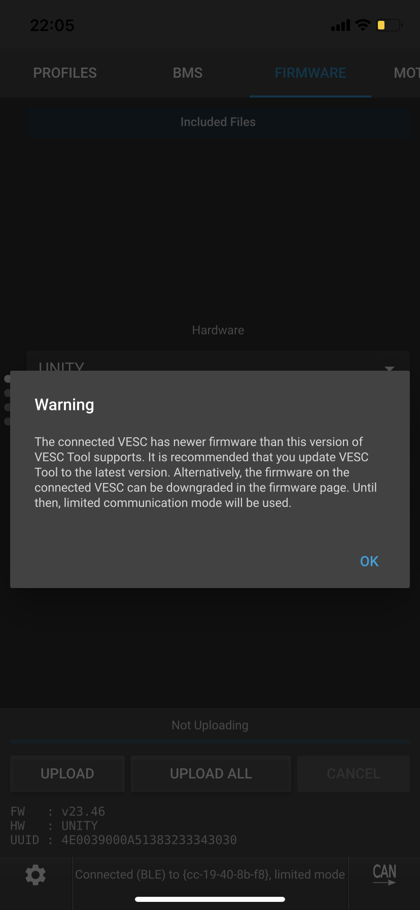 How to connect Focbox Unity 1.1 to VESC tool? - How-Tos & Esk8 ...